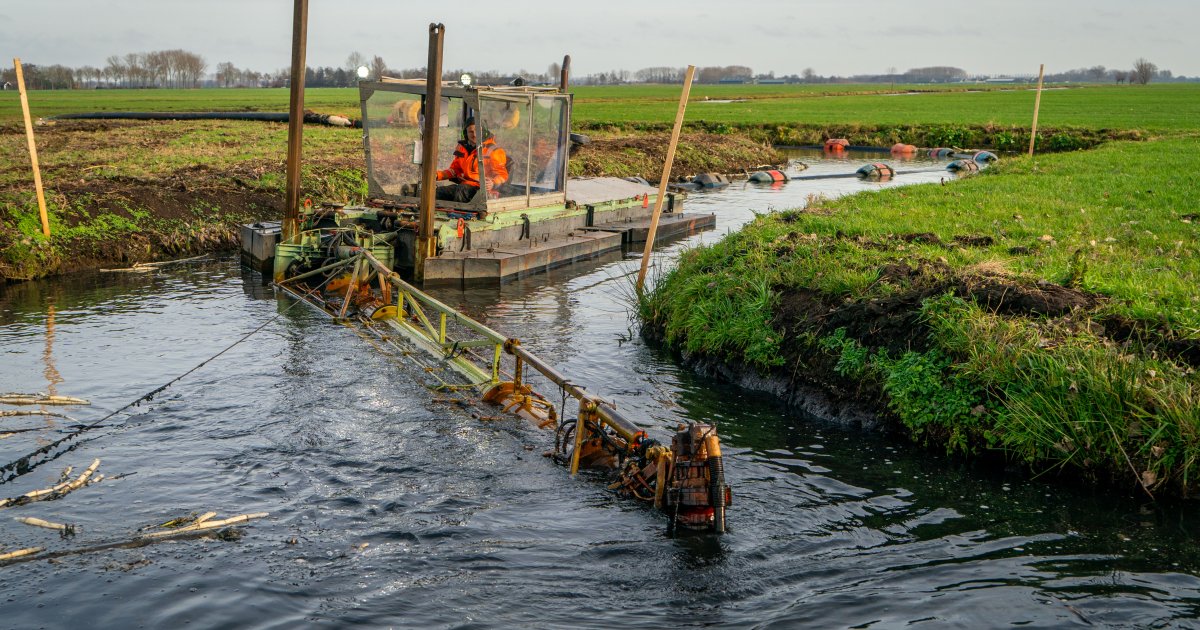 Baggeren | Waterschap Rivierenland